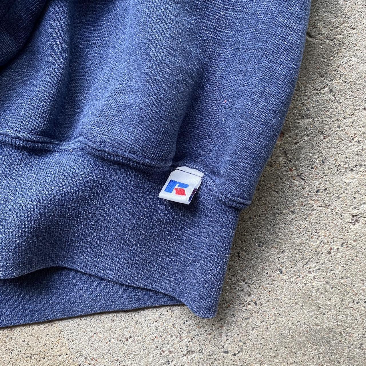 Vintage Russell Blank paint stains throughout,... - Depop