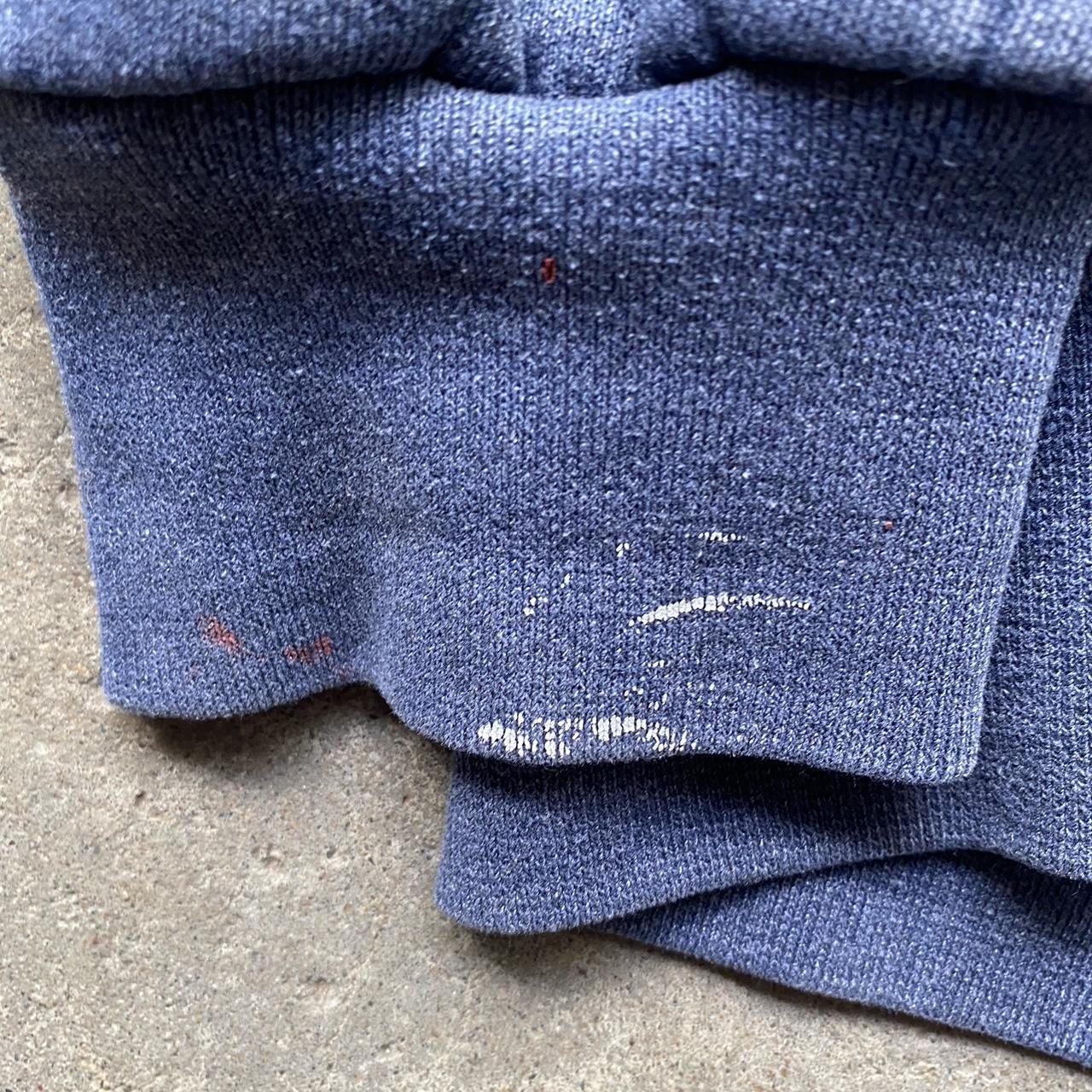 Vintage Russell Blank paint stains throughout,... - Depop