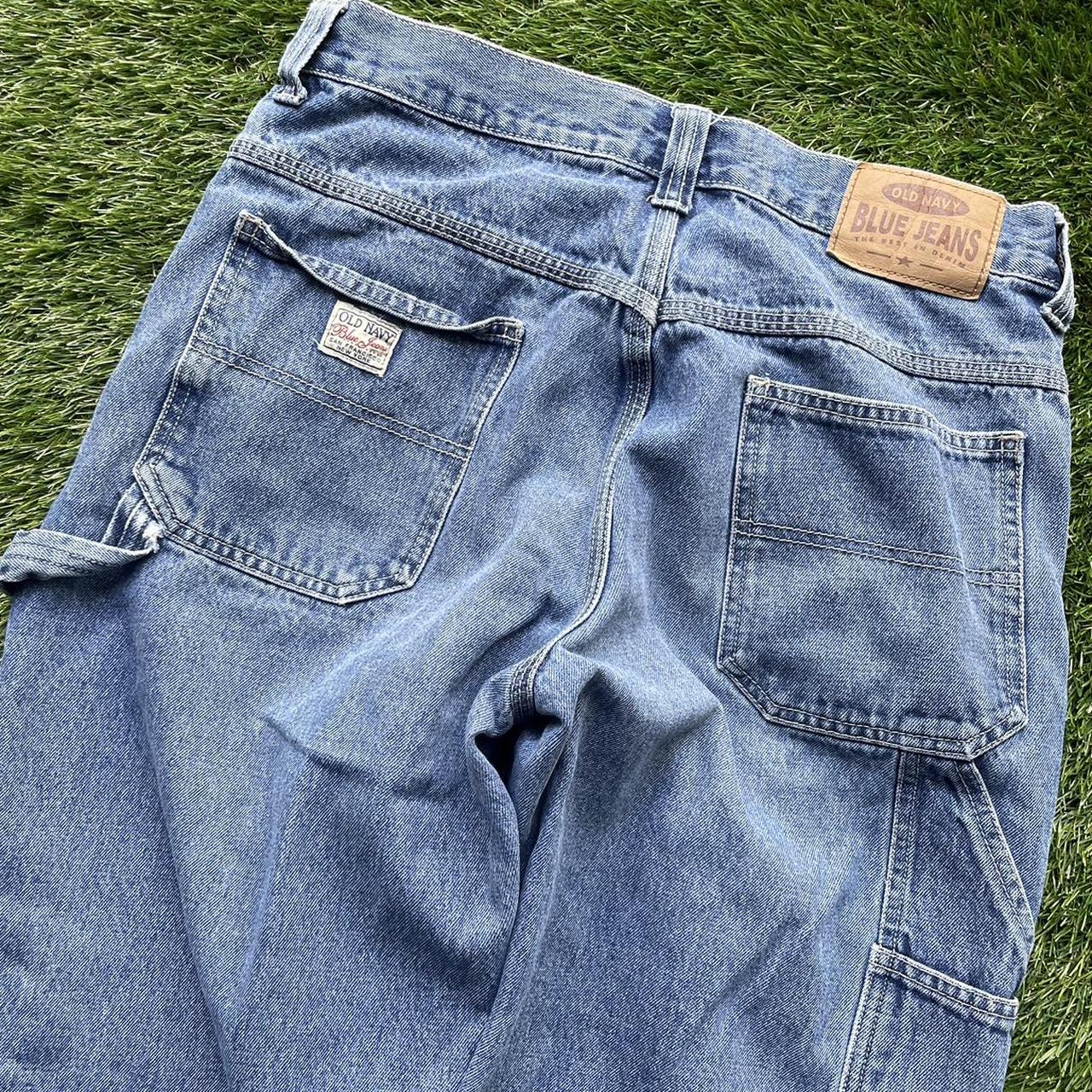 Vintage 90s Carpenter Jeans 31x30 nice wash #vintage... - Depop