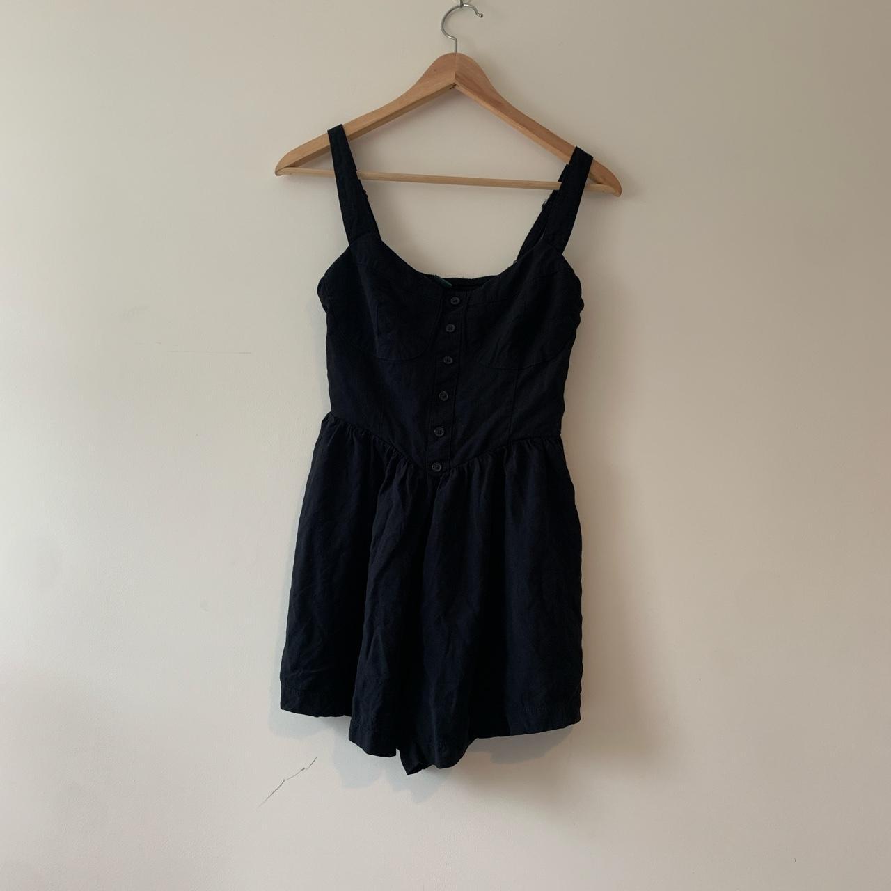 Wild Fable Romper in black super flowy and perfect... - Depop