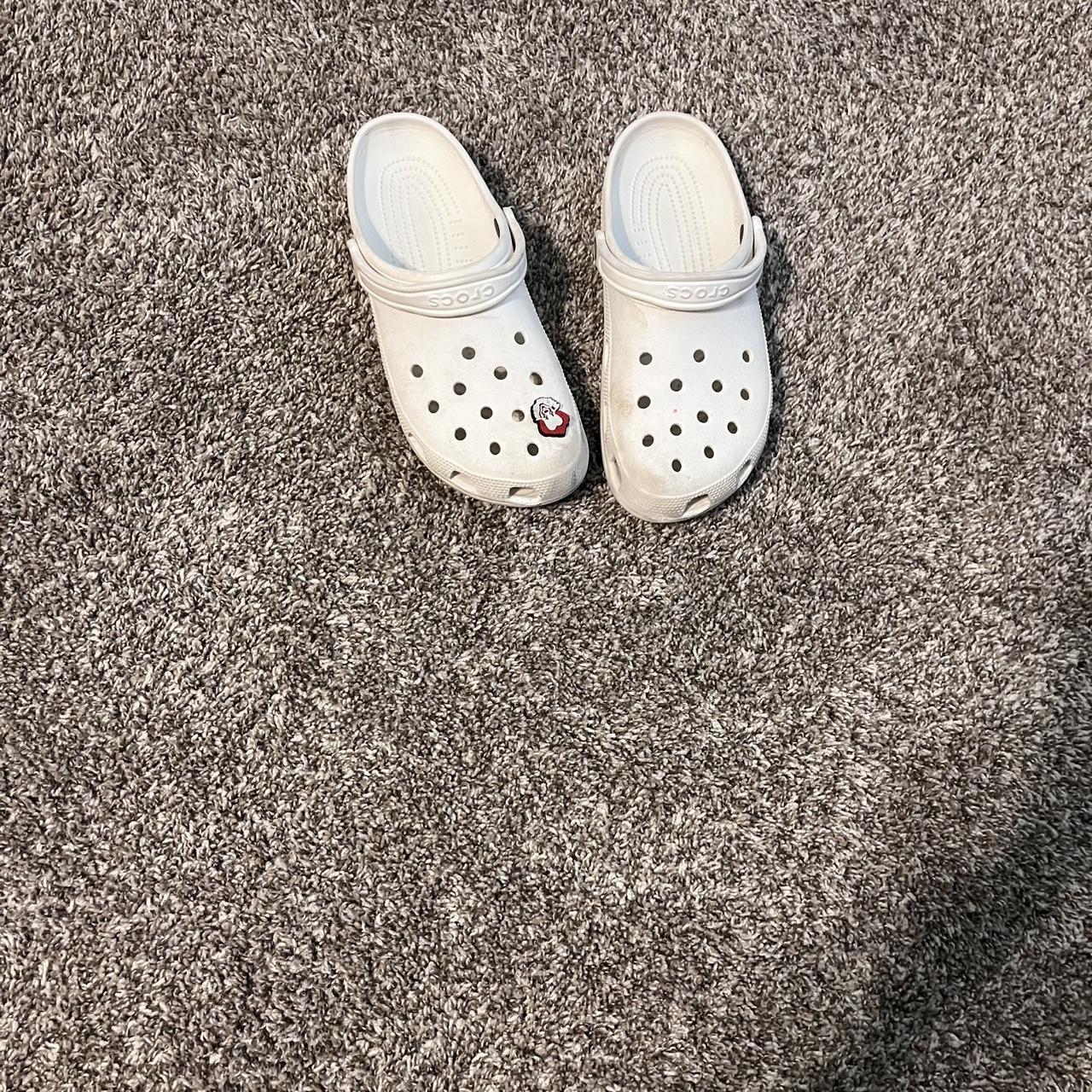 white crocs | Depop