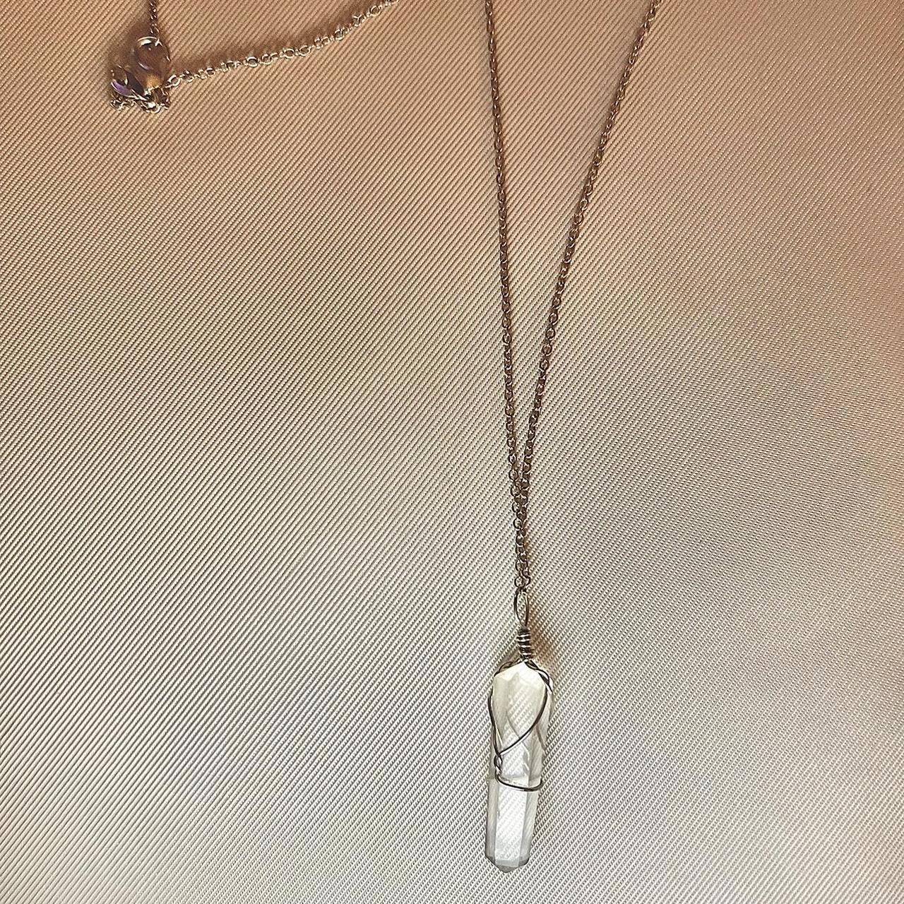 Earthbound crystal necklace store
