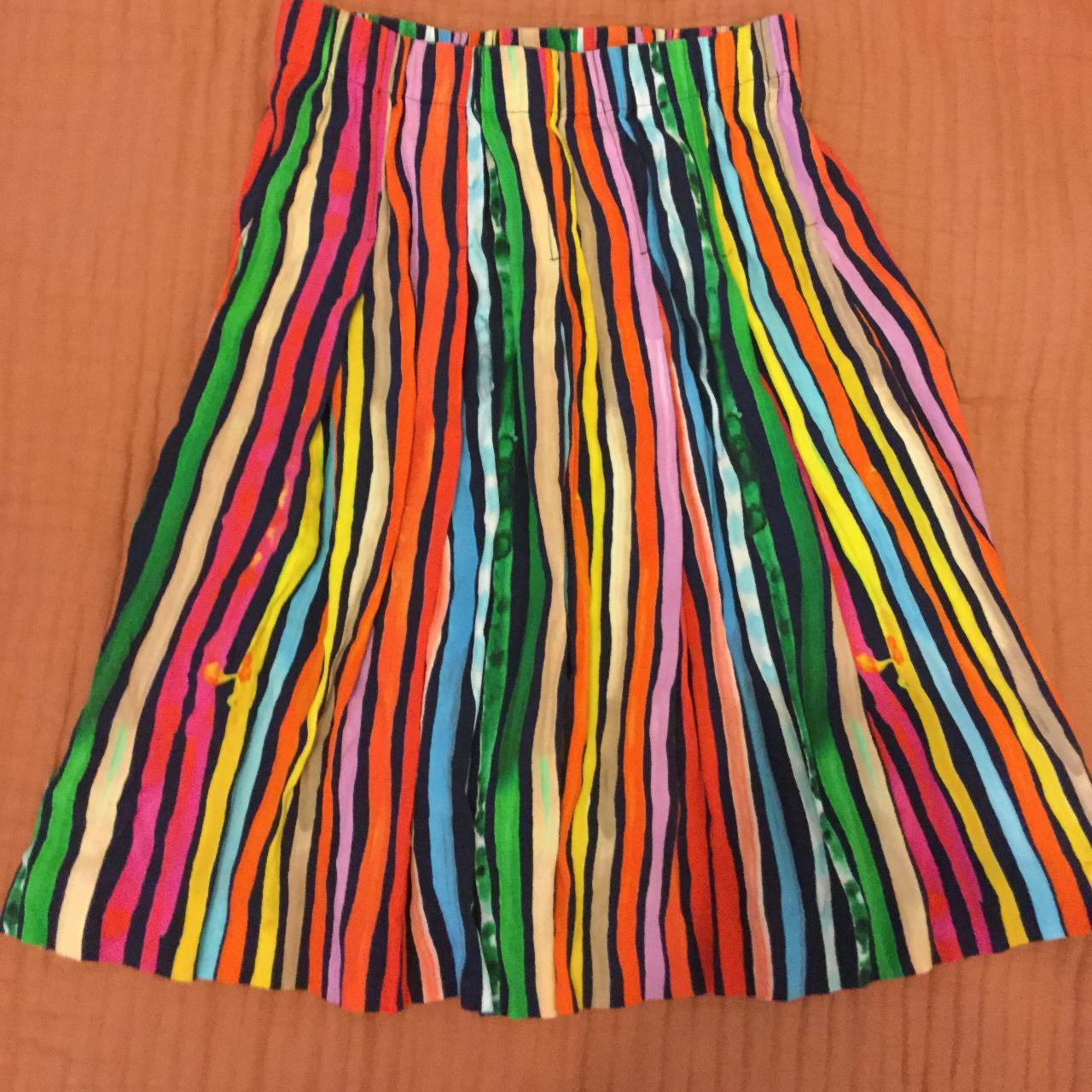 GORMAN x Kindah Khalidy elastic waist rainbow... - Depop