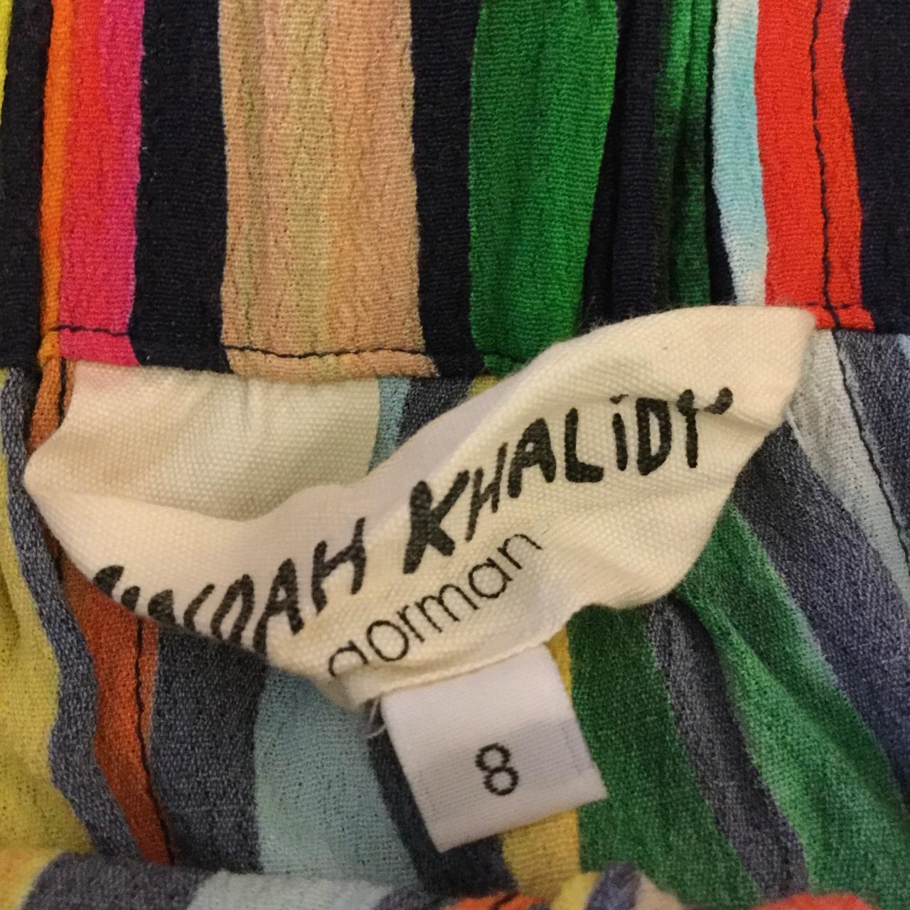 GORMAN x Kindah Khalidy elastic waist rainbow... - Depop