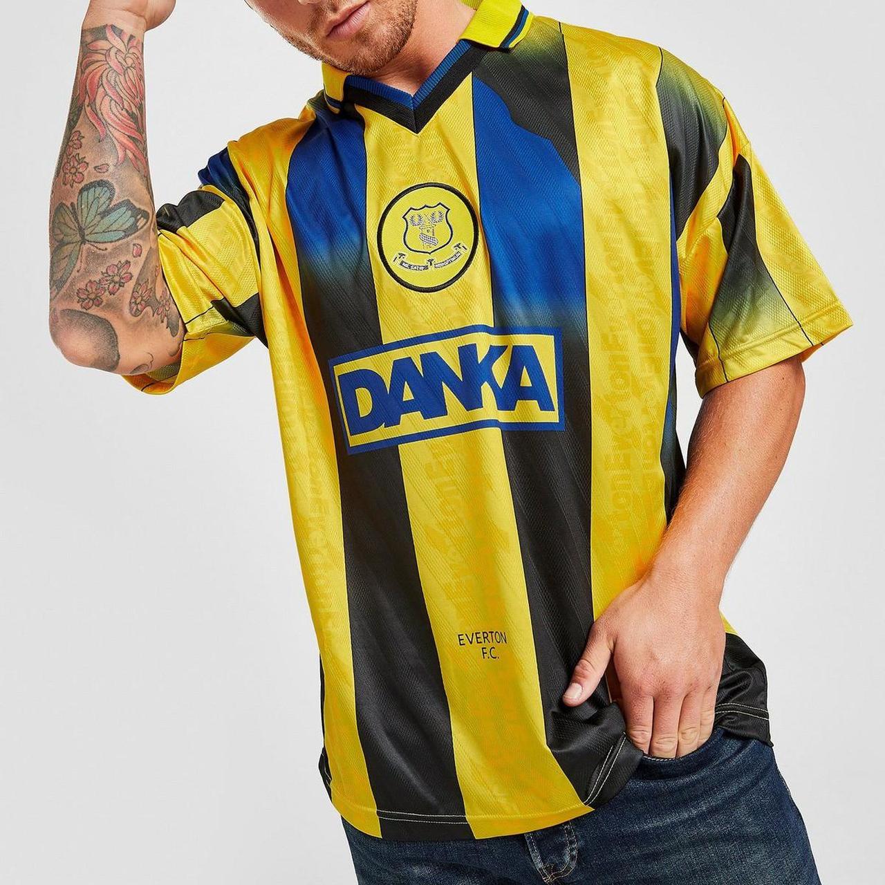Everton Danka Vintage Jersey 1996 Brand new Large - Depop