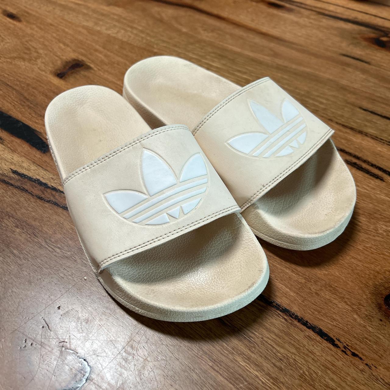 Adidas slides - Depop