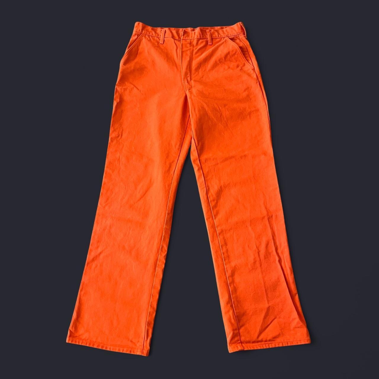 Magid Orange Work Pants, size 38x34. Durable and... | Depop