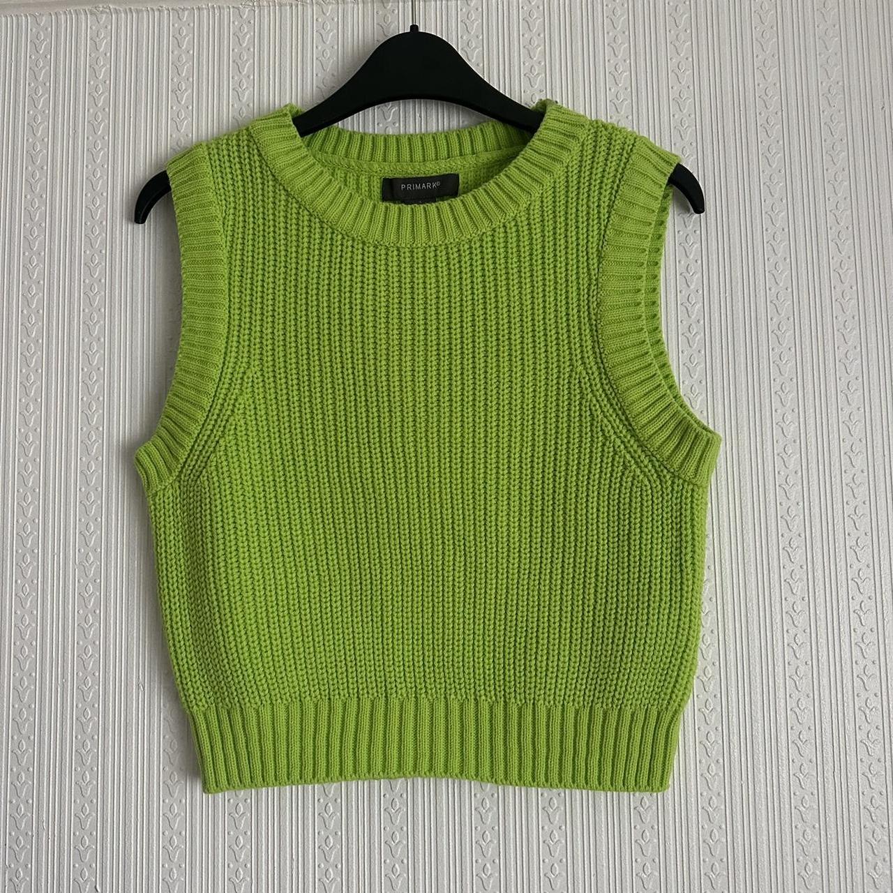Primark Women's Green Vest | Depop