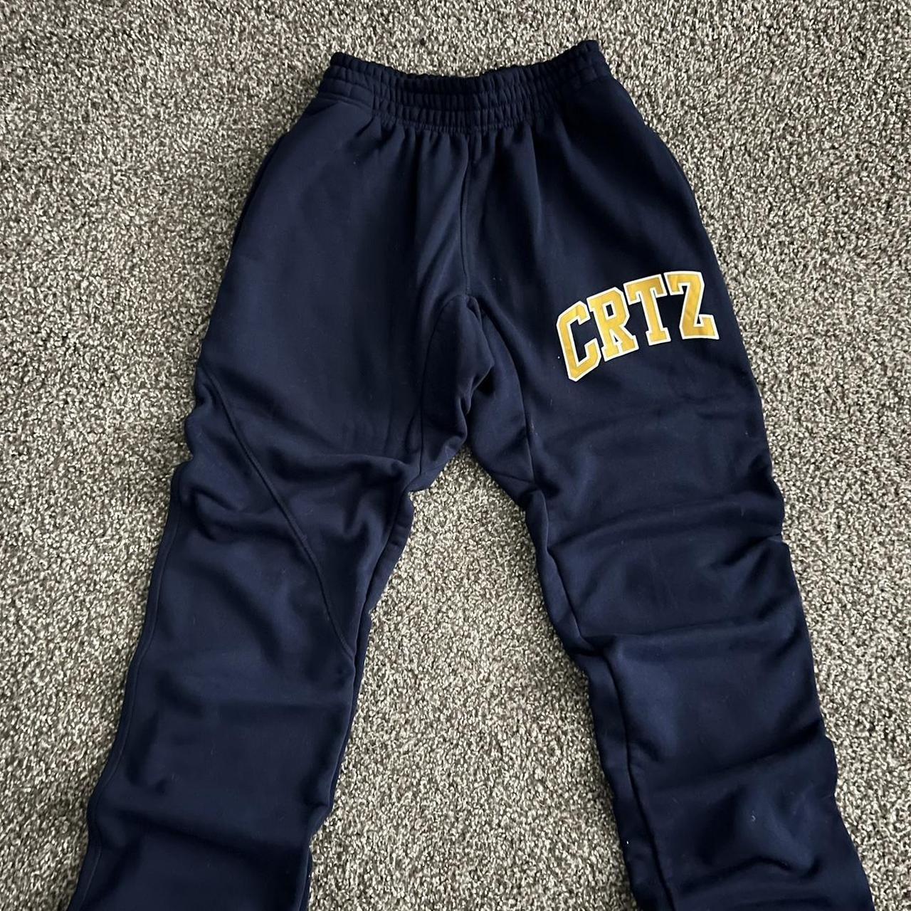 Crtz corteiz dropout sweatpants Worn once.... - Depop