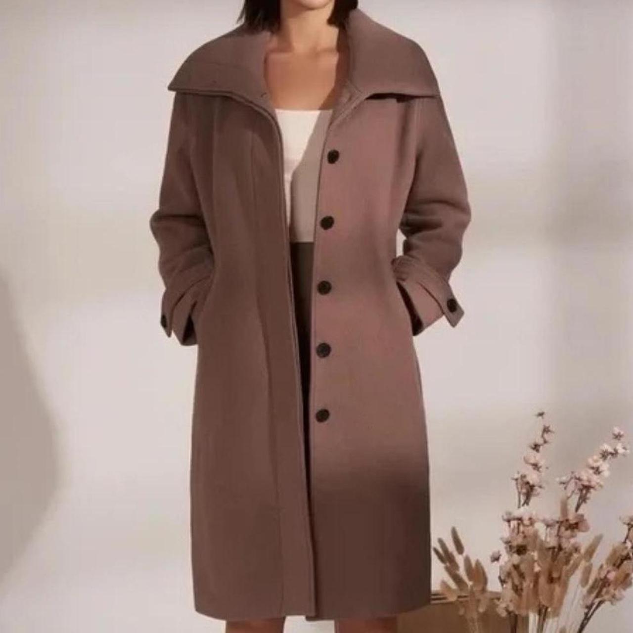 Pea Coat Zavi Made out of recycled materials... - Depop