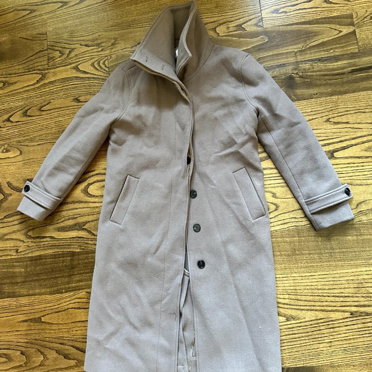 Pea Coat Zavi Made out of recycled materials... - Depop