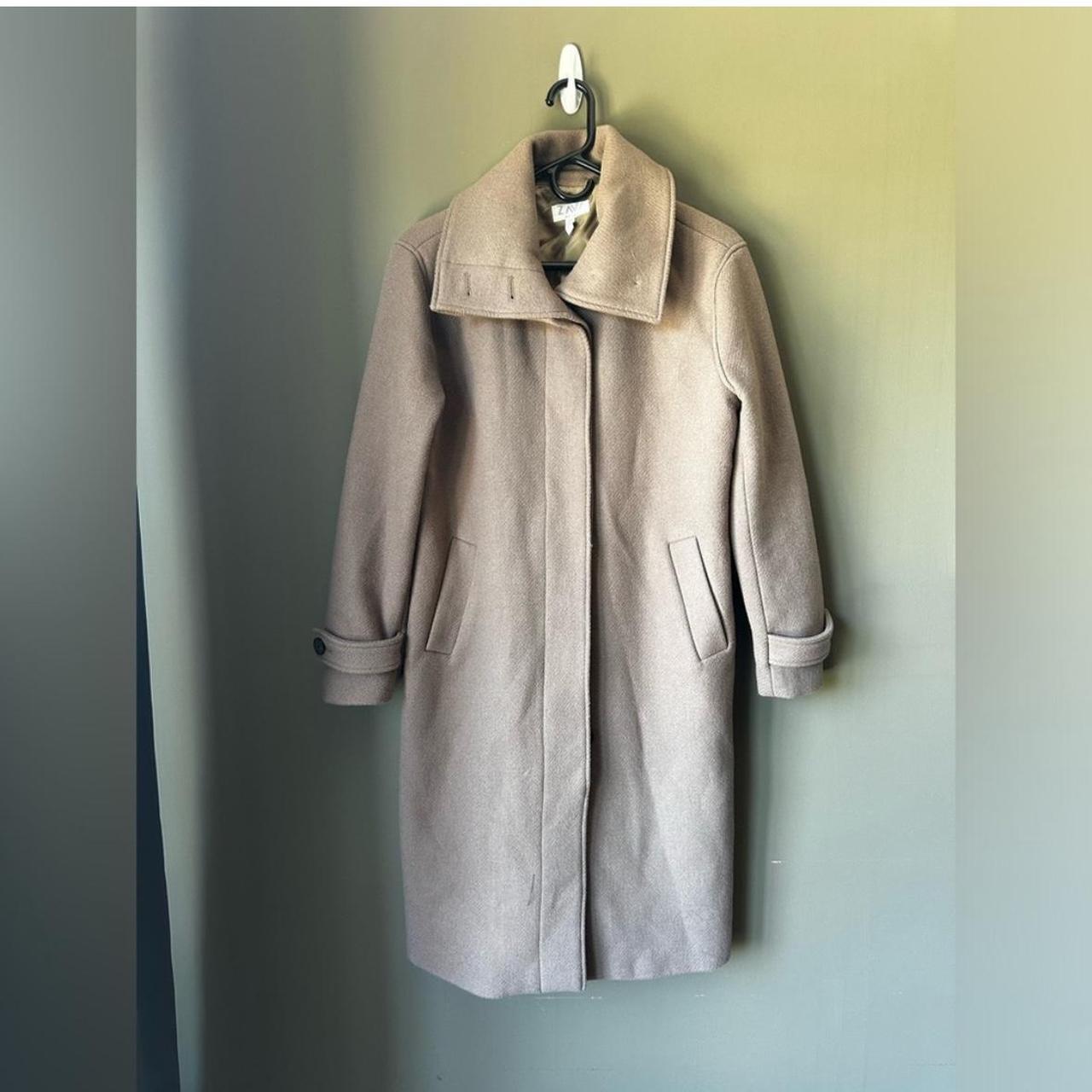 Pea Coat Zavi Made out of recycled materials... - Depop