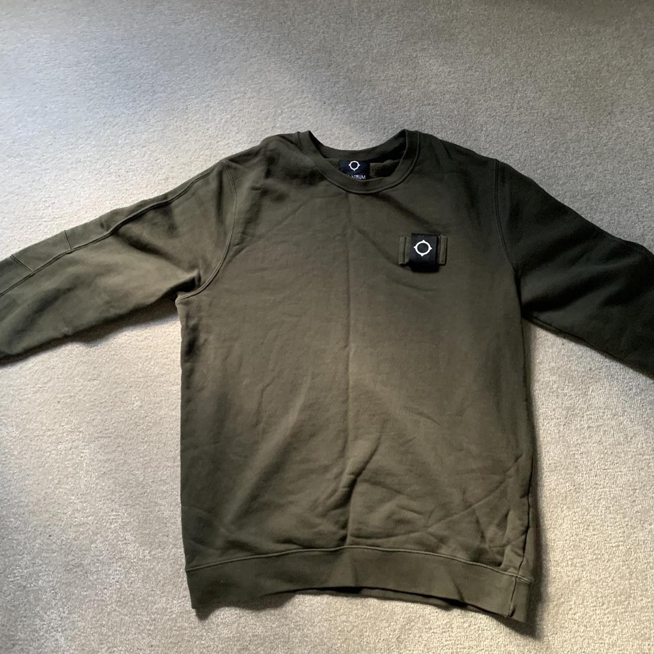 Khaki Ma.Strum Sweatshirt - Depop