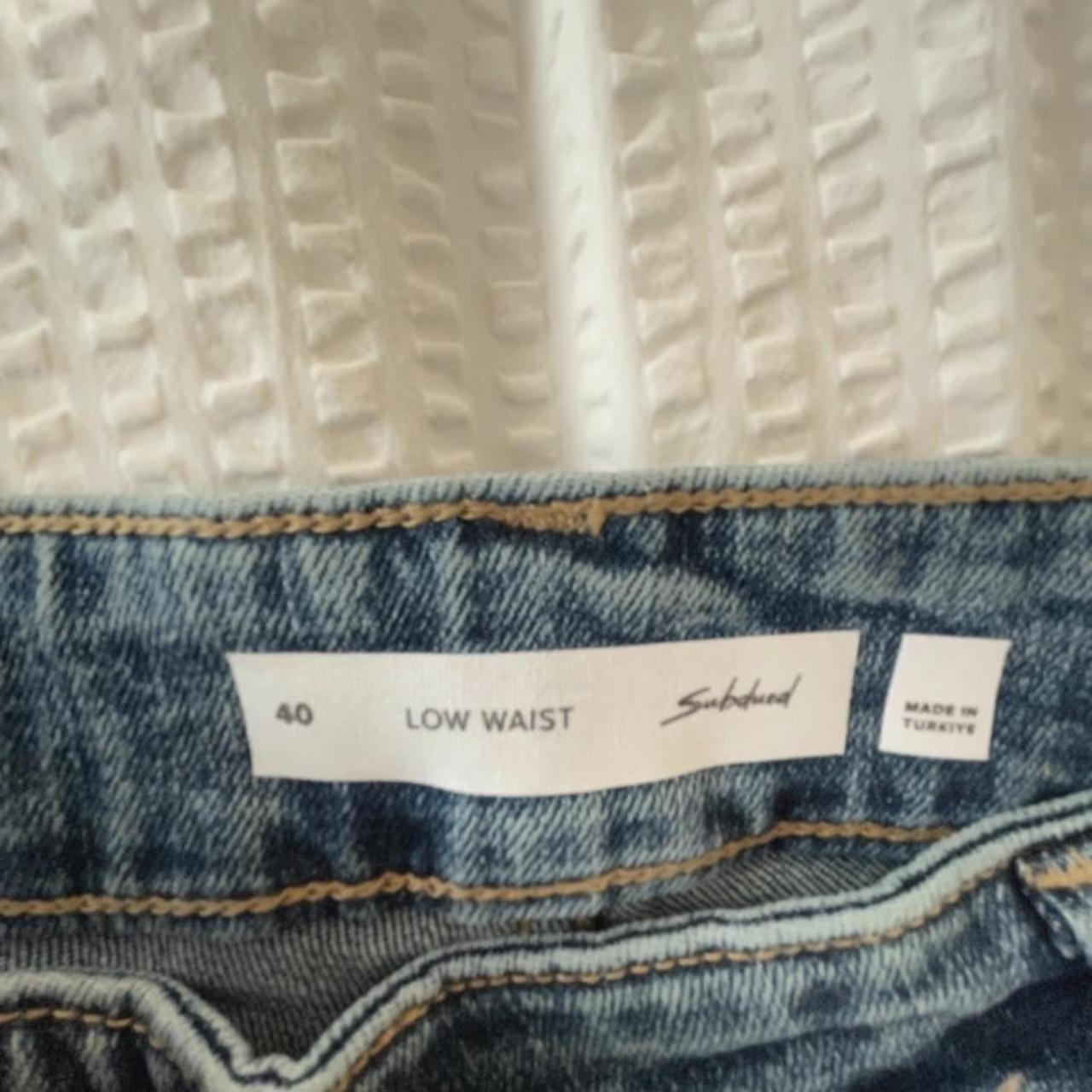 subdued low rise jeans. brand you with out tags... - Depop