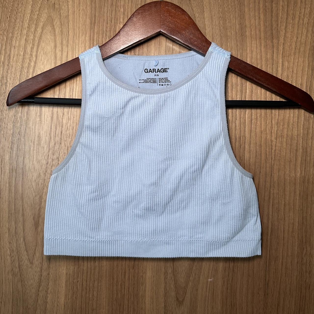 Garage ribbed tank (slight pilling) | $6 - Depop