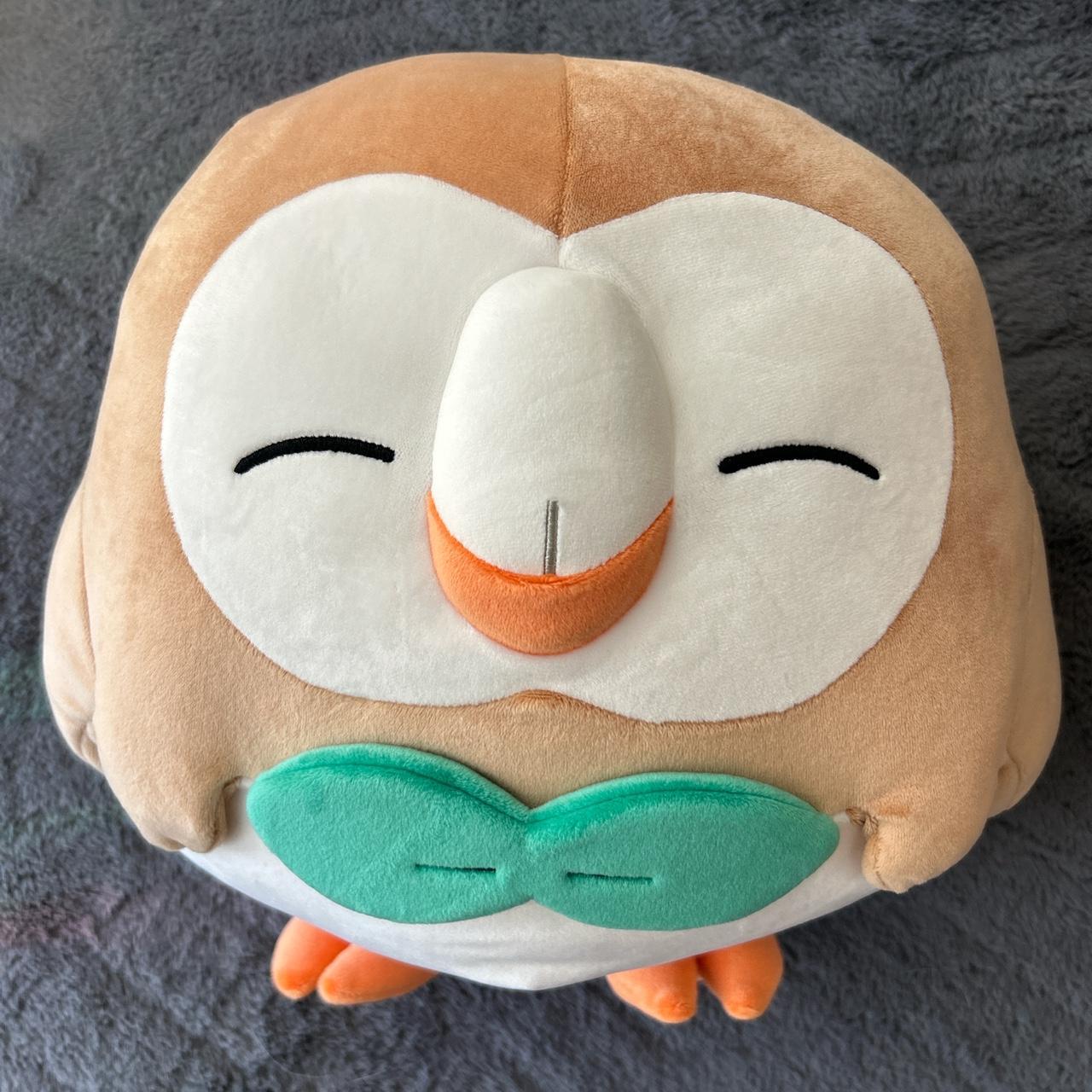 Sanei Mochi weighted rowlet Super cute and round.... - Depop
