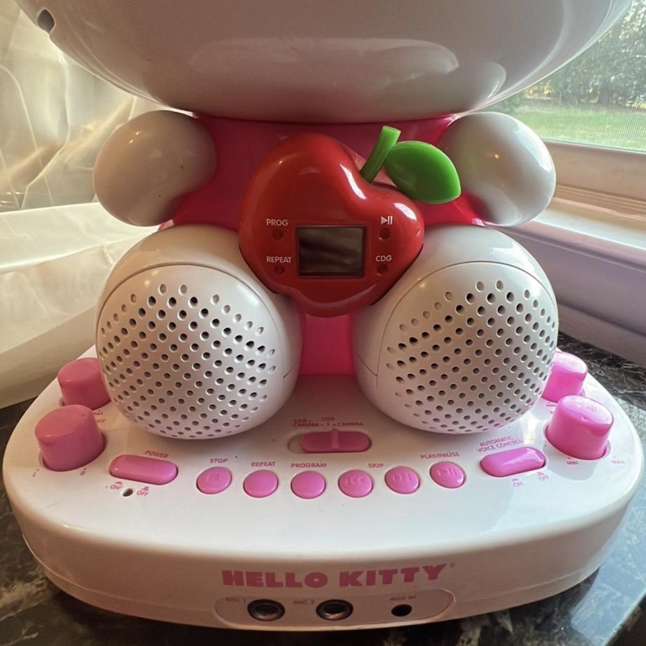 hello kitty CD player / Karaoke machine, missing... - Depop