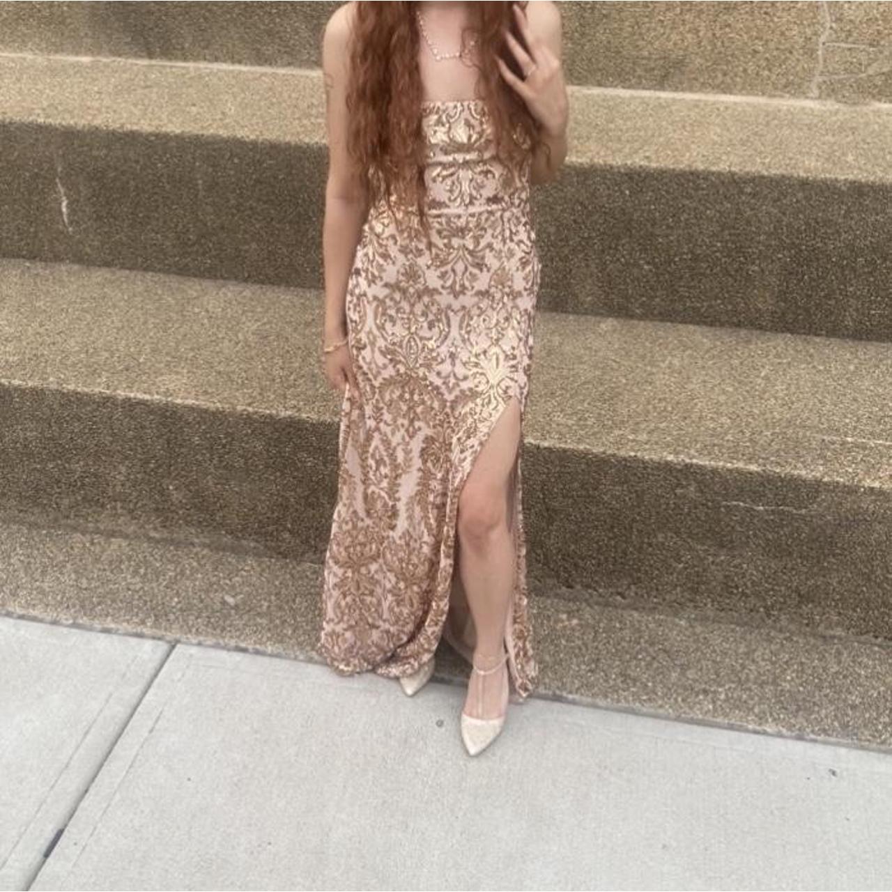 Windsor prom dress formal party, just dance, high... - Depop