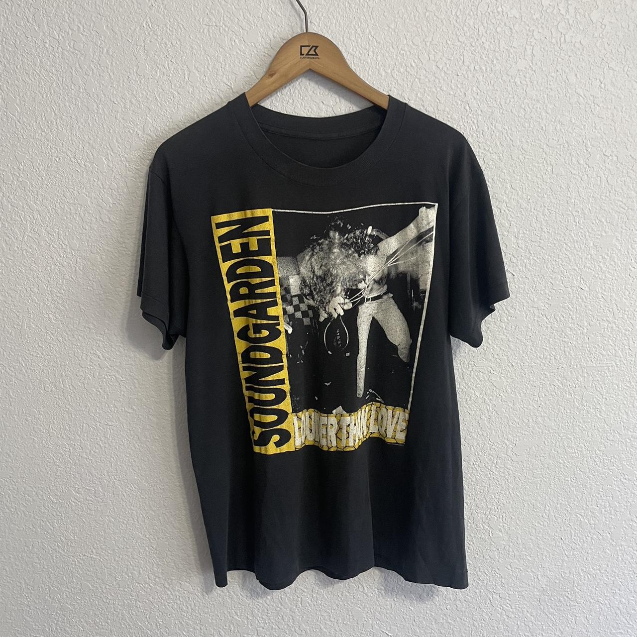 Vintage soundgarden shirt licensed 1990 louder than... - Depop