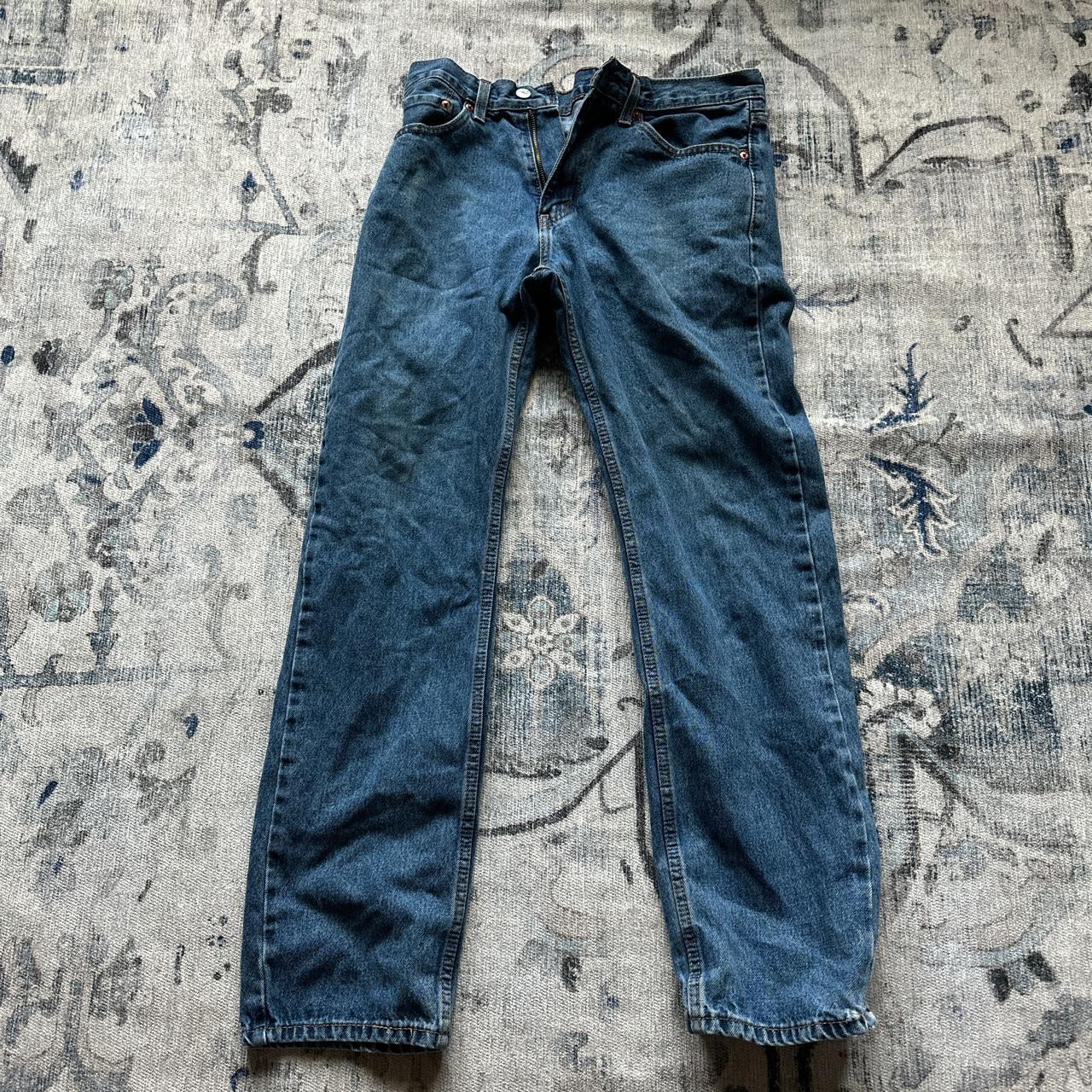 Levi 505s with very minor signs of wear... - Depop