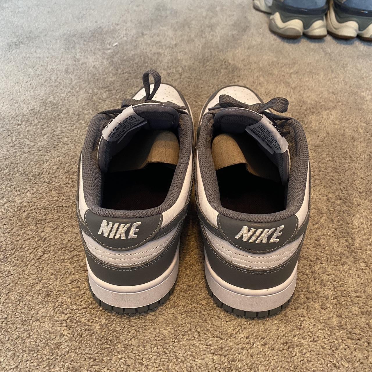 Nike Dunk Low By You Custom Cool Grey Panda #dunk... - Depop