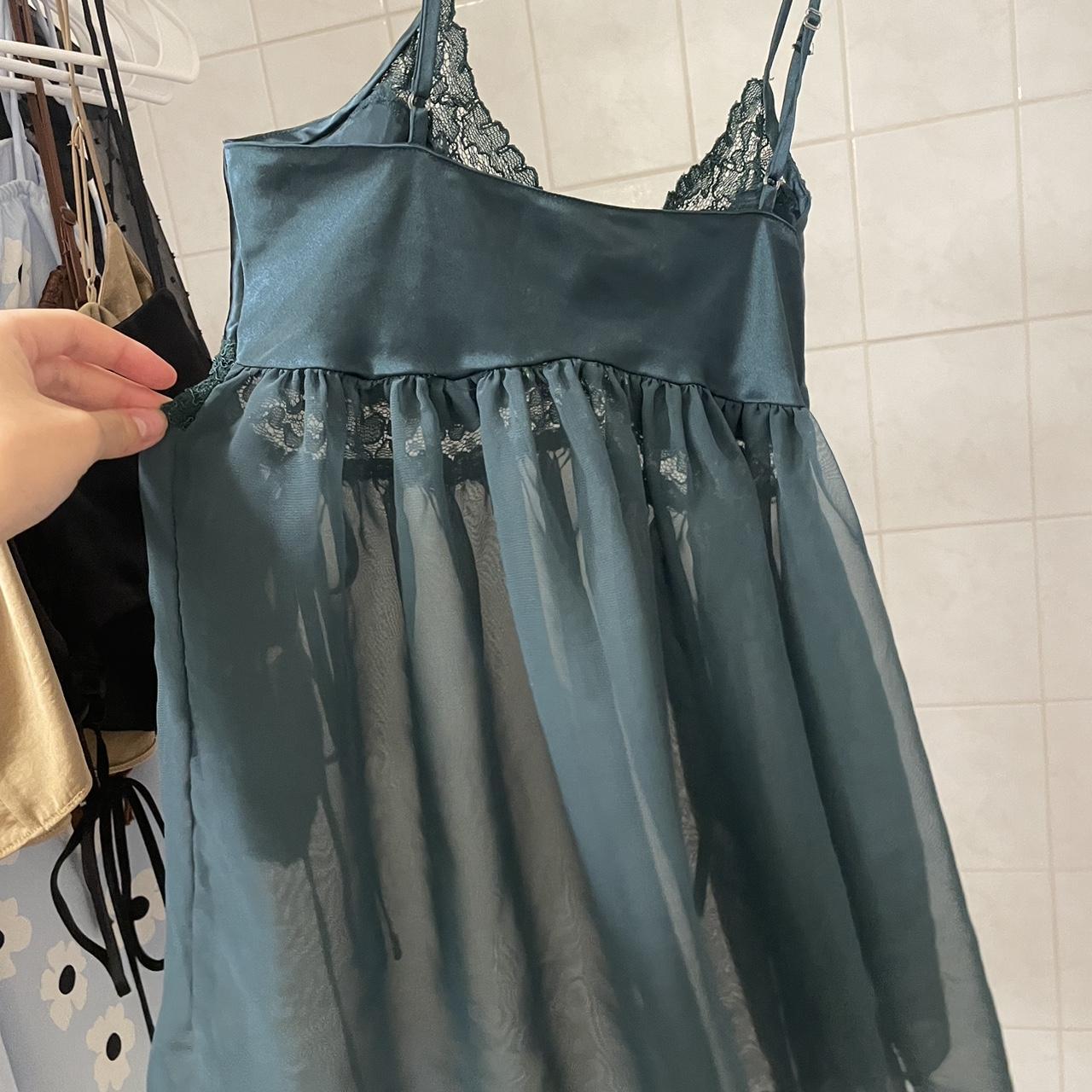 Inner Most Women's Green Dress | Depop