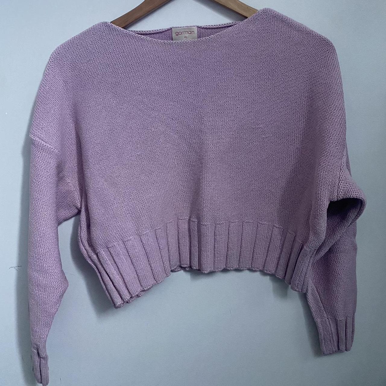 Gorman cropped knit jumper in XS 100% organic cotton... | Depop