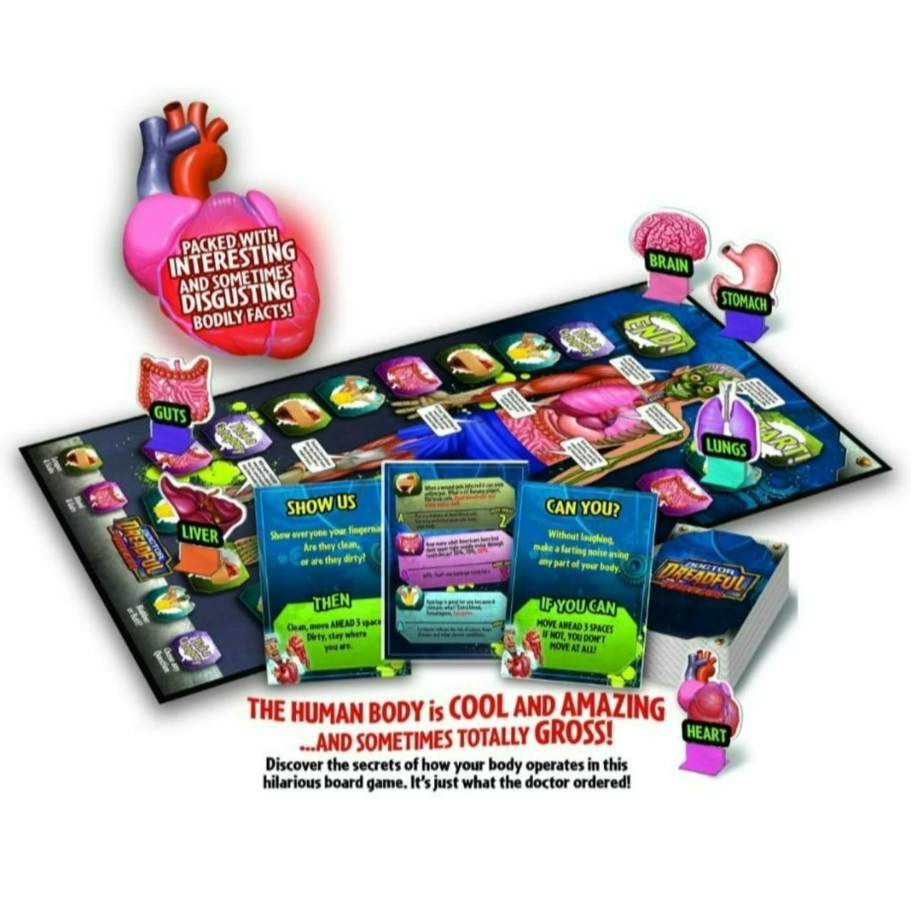 Spin Master Dr. Dreadful Scab & Guts Board Game Body... - Depop