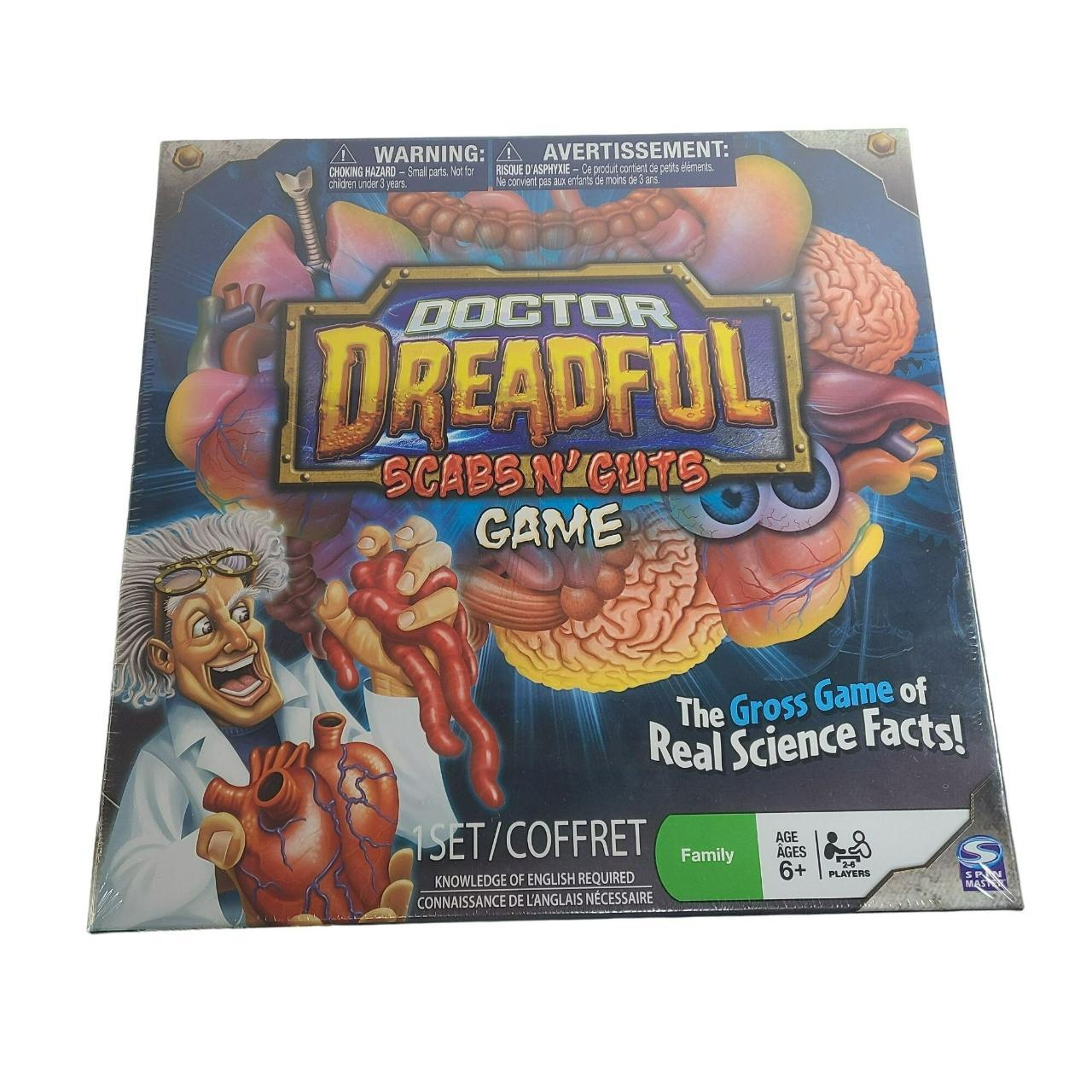 Spin Master Dr. Dreadful Scab & Guts Board Game Body... - Depop