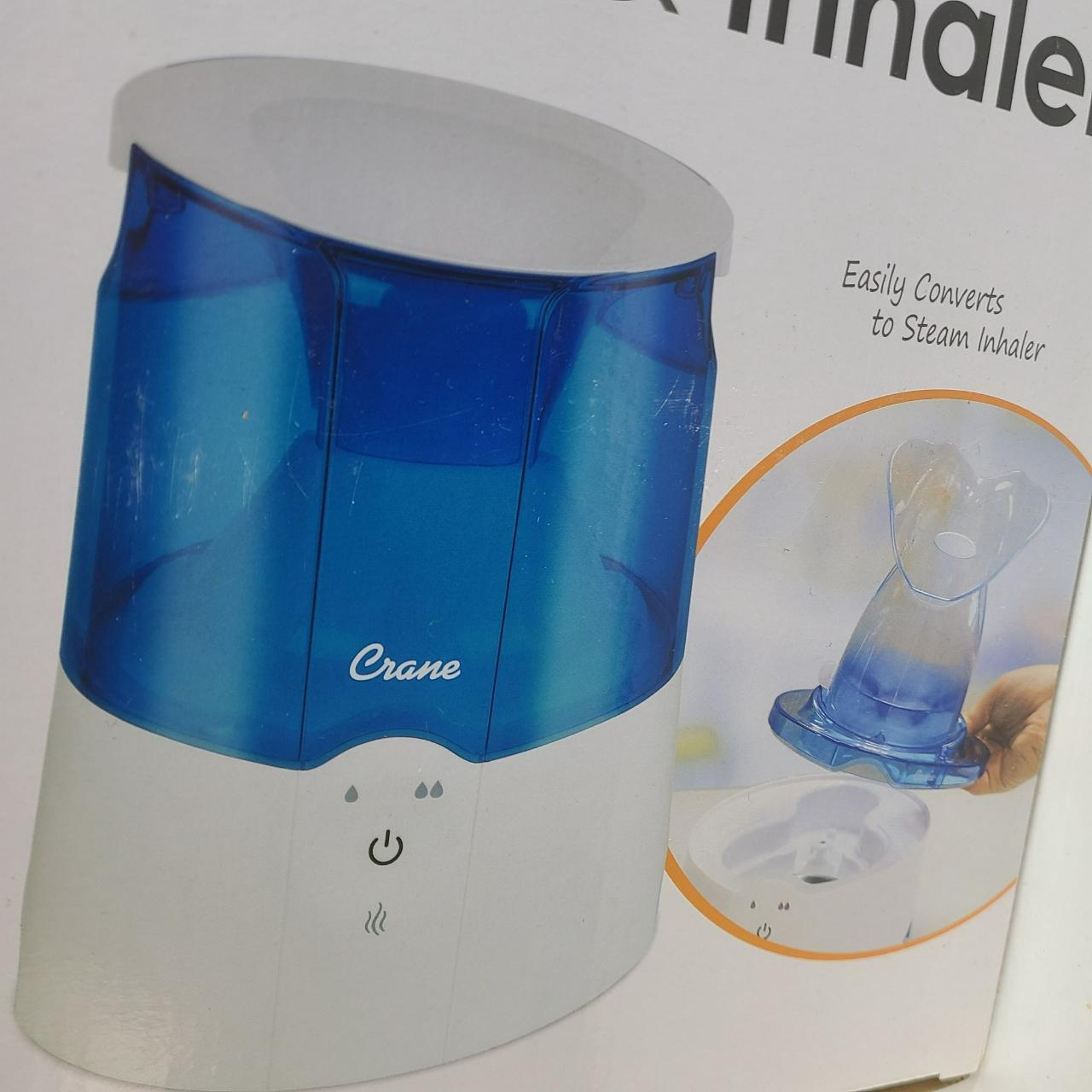 Crane 2 in 1 Warm Mist Humidifier & Steam Inhaler .5... - Depop