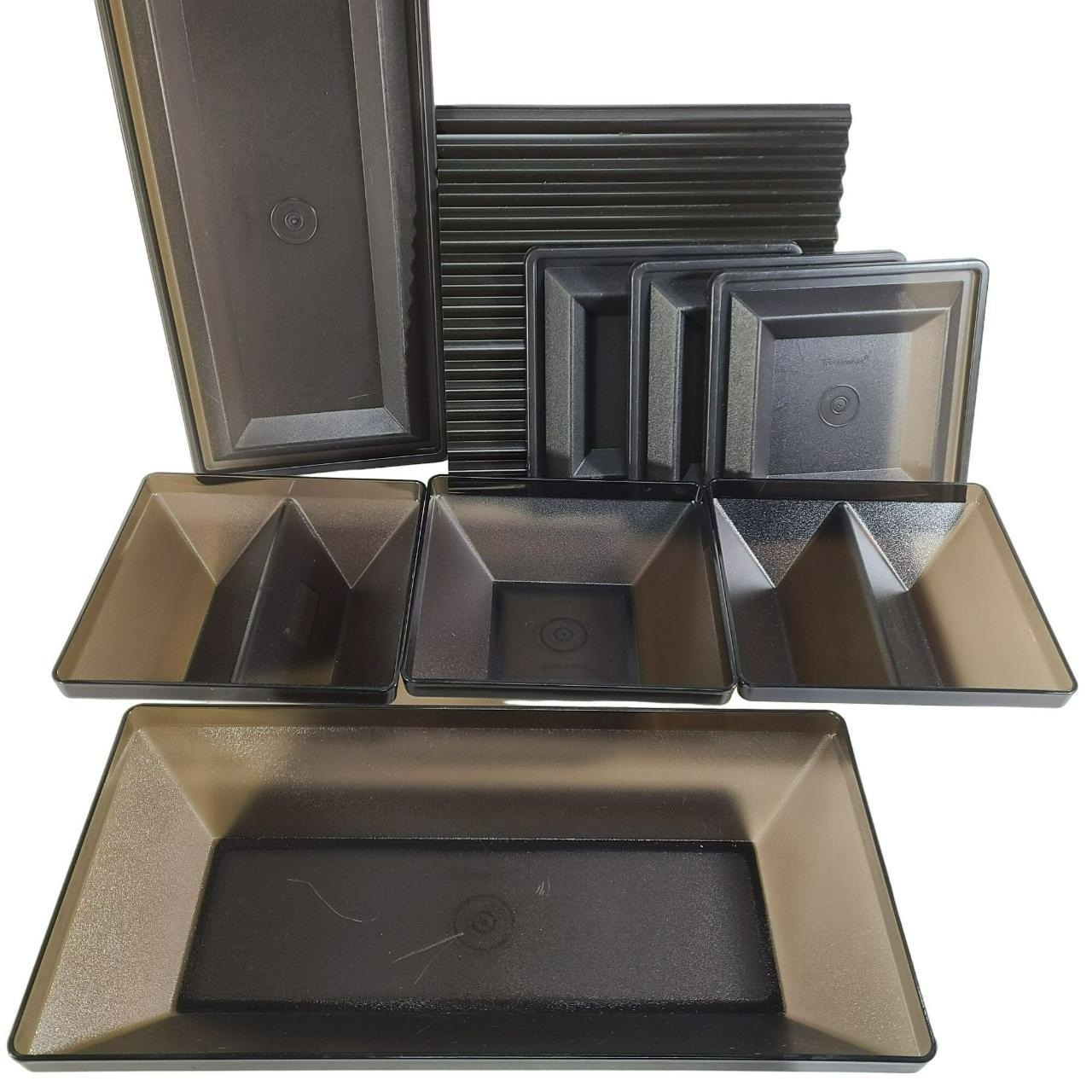 Vintage Tupperware Get Together 9 Piece Set Buffet... - Depop