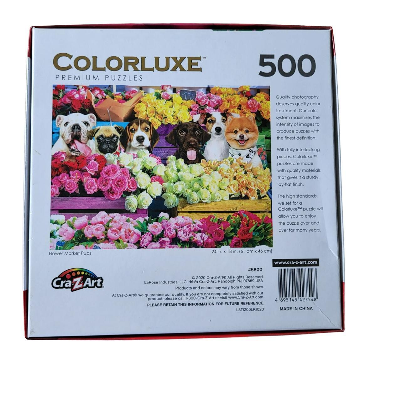 Cra-Z-Art Colorluxe Premium Puzzle Flower Market... - Depop