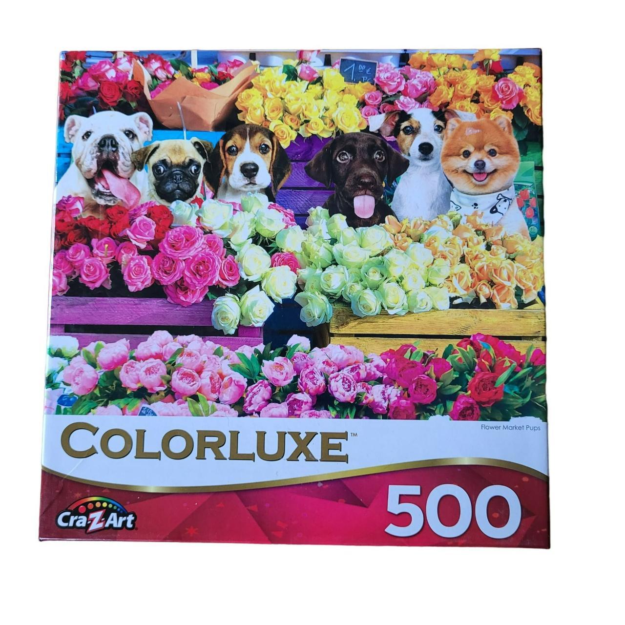 Cra-Z-Art Colorluxe Premium Puzzle Flower Market... - Depop