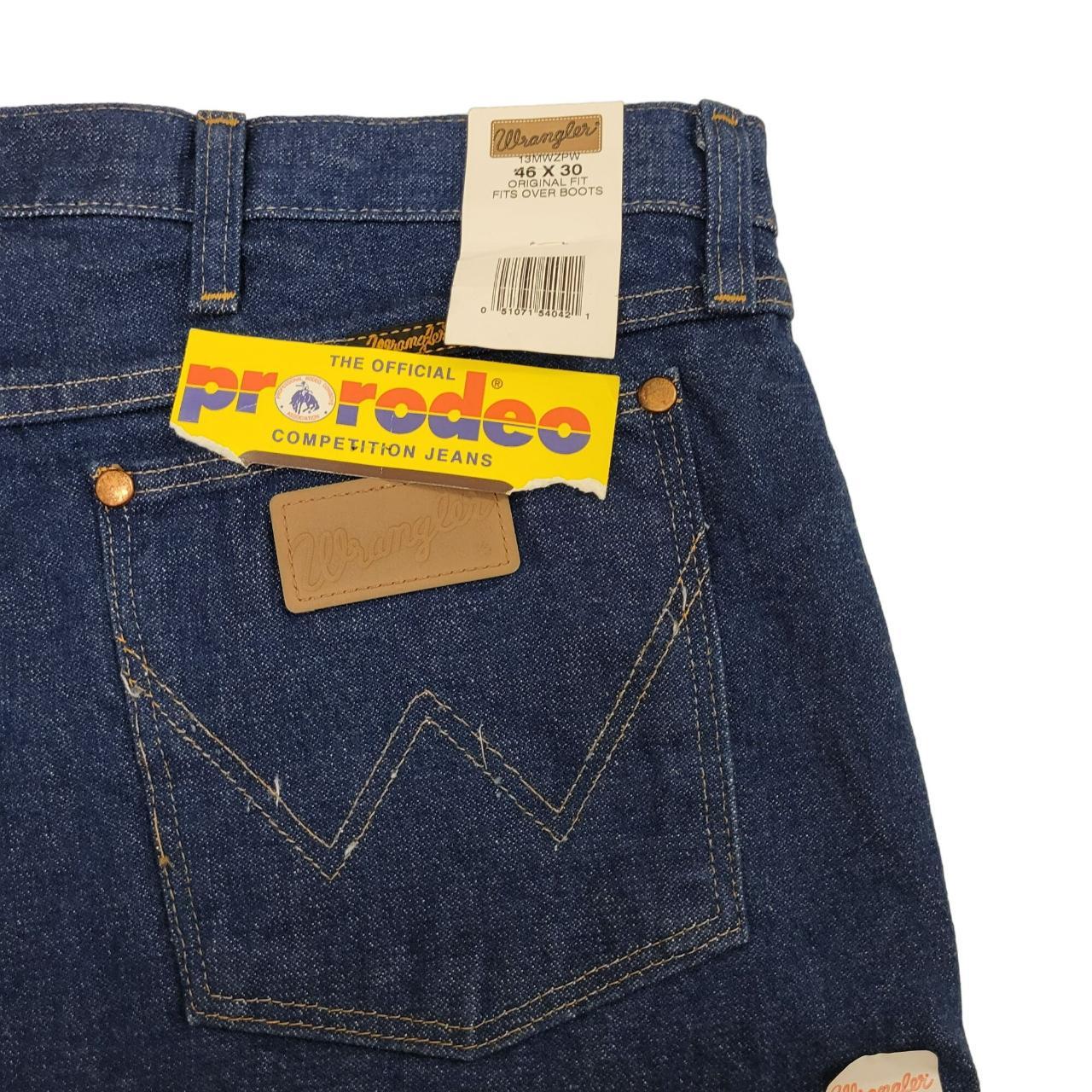 Wrangler Pro Rodeo Cowboy Cut Original Fit Blue... - Depop