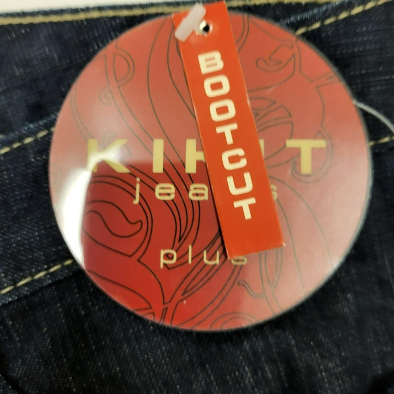 Kikit Jeans Plus Bootcut Blue Jeans Bling... - Depop