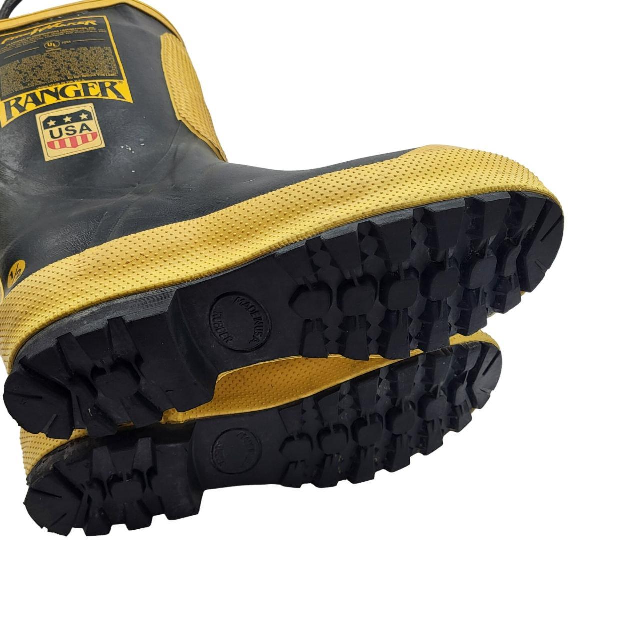 Vintage Ranger FireWalker Rubber Firefighter Boots... - Depop