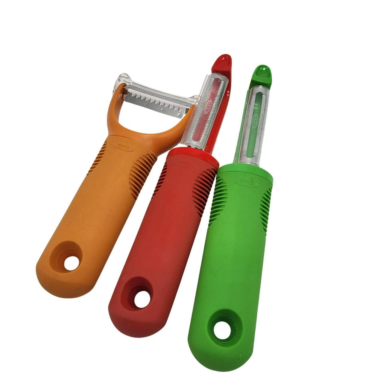 Oxo Good Grips 3-Piece Peeler Set Ergonomic Handles... | Depop