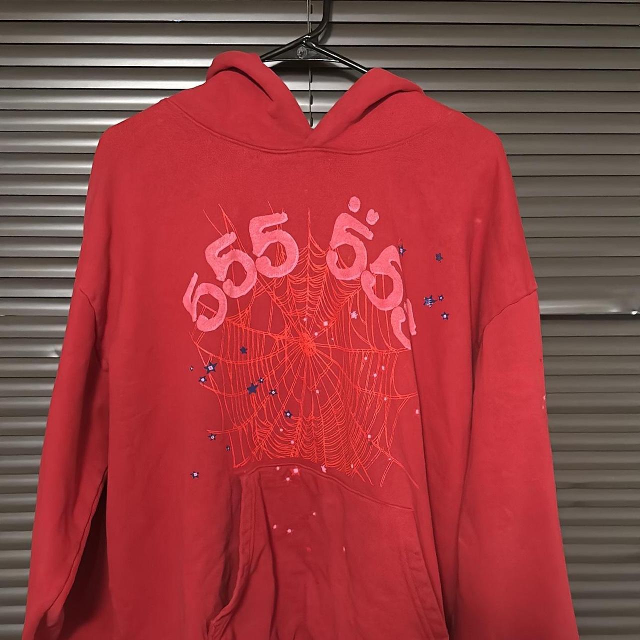 Red Spider 555 hoodie - Depop