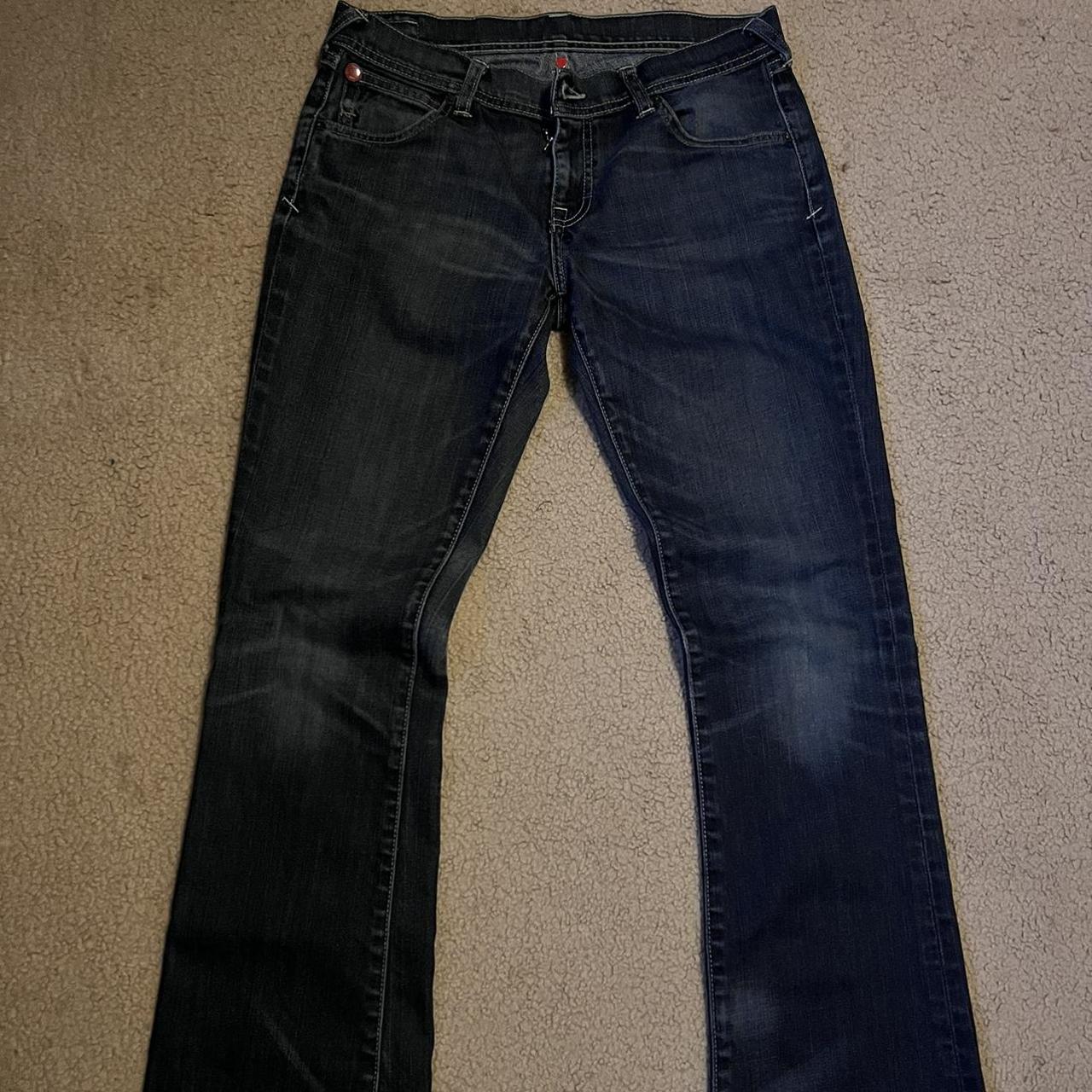 Vintage Y2K Evisu x Puma Denim Jeans Size: 29x32... - Depop