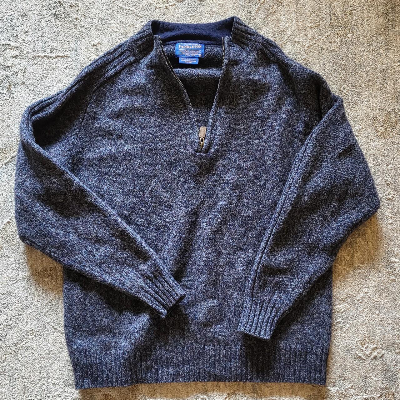 Pendleton quarter zip #wool #pendleton - Depop