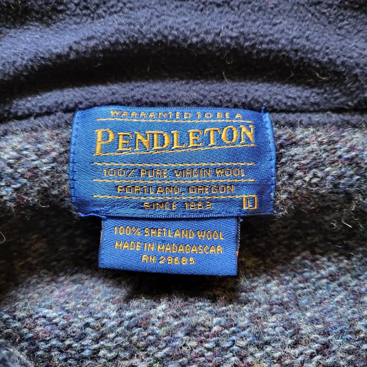 Pendleton quarter zip #wool #pendleton - Depop