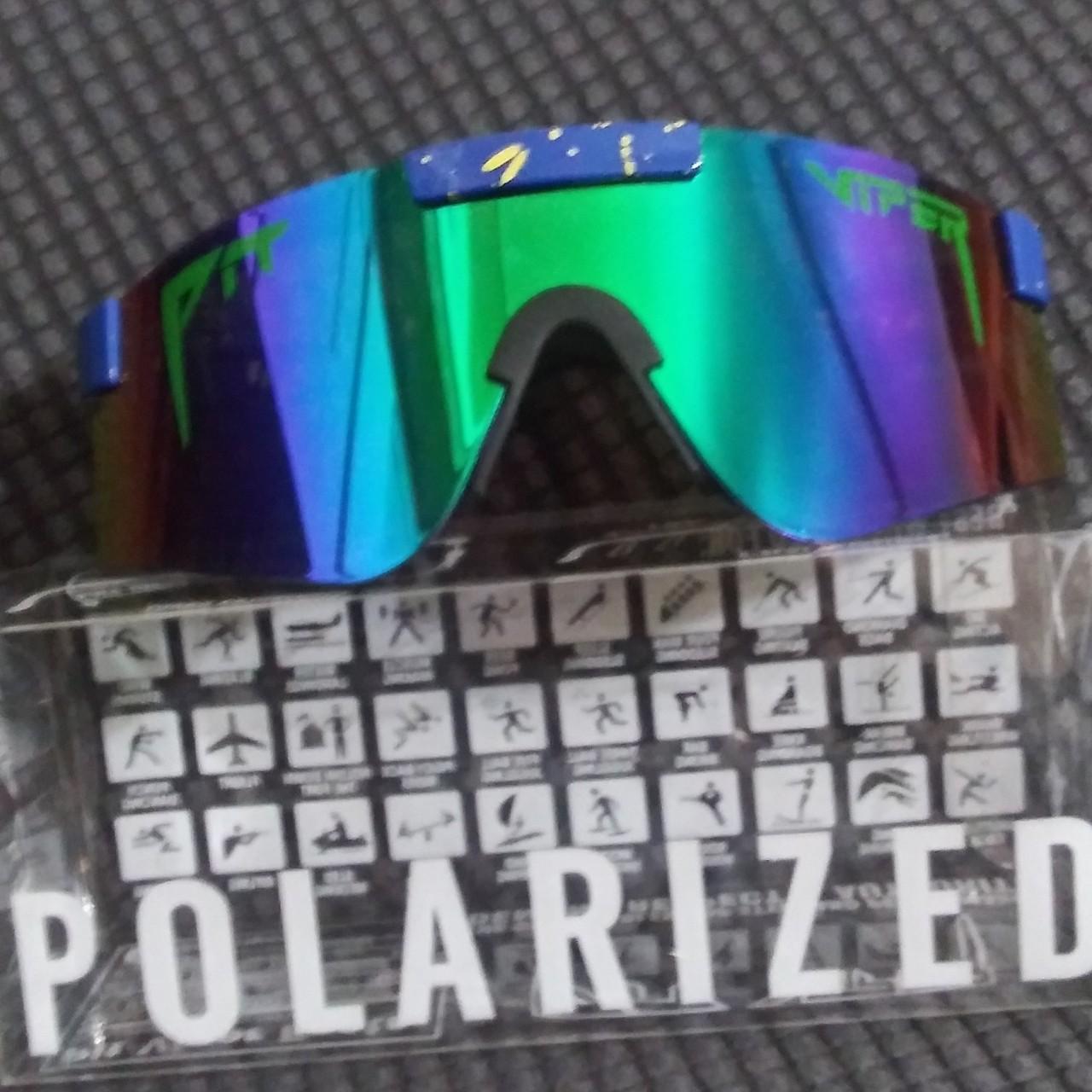Pit Viper Shielded Sunglasses With Accessories - Depop