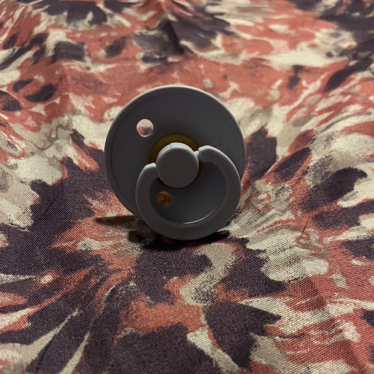 Bibs blue rubber pacifier #agere #ageregression... - Depop