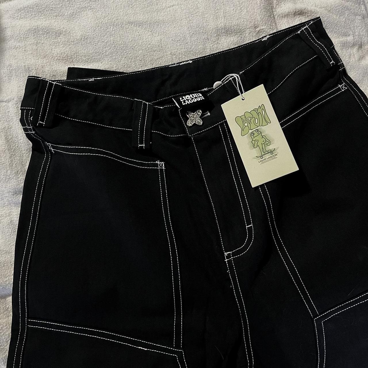 Liquid Lagoon first anniversary work pant in... - Depop