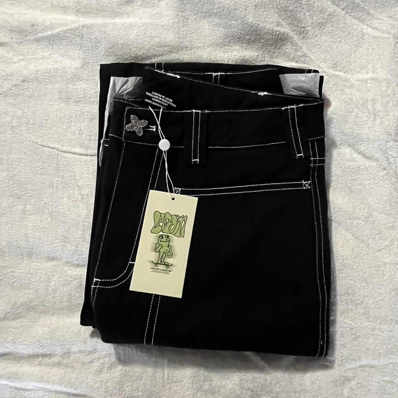 Liquid Lagoon first anniversary work pant in... - Depop