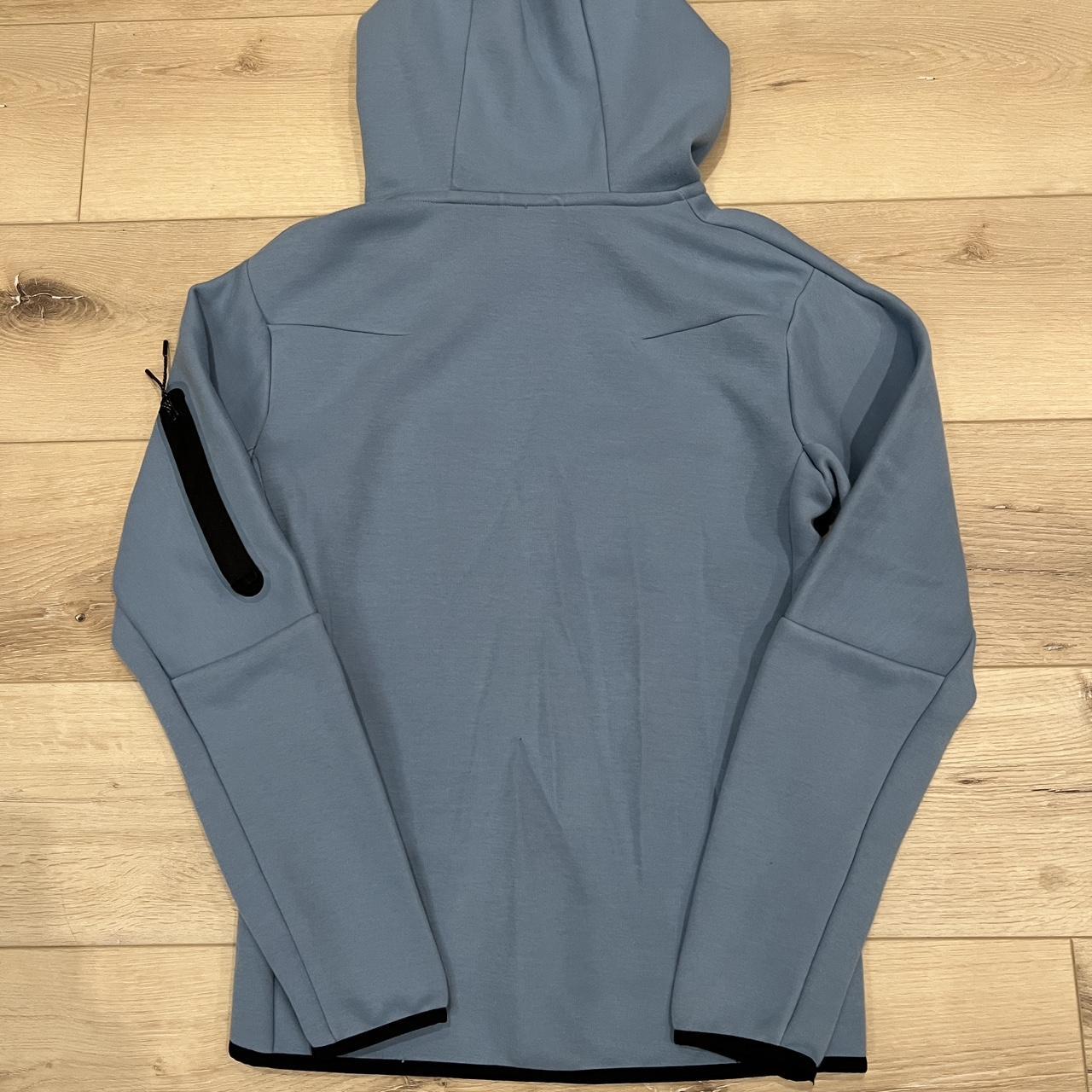Nike Ice Blue Tech Fleece size XS fits TTS worn once... - Depop