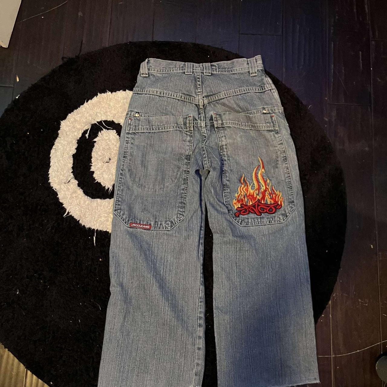 VERY RARE JNCO JEANS USED LOOKING FOR TRADES SIZE 28... - Depop