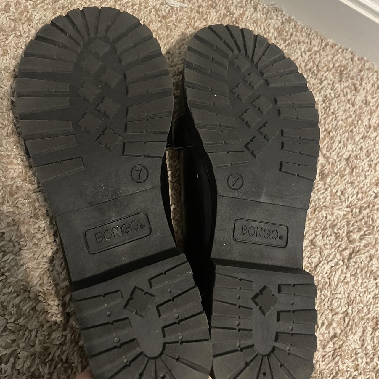 Black Bongo loafers women’s size 7 - Depop