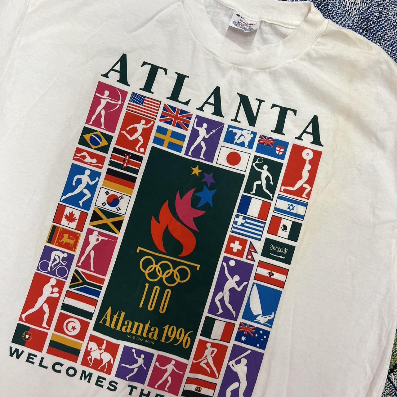 1996 Atlanta Olympics tee size XL on champion tag ... - Depop