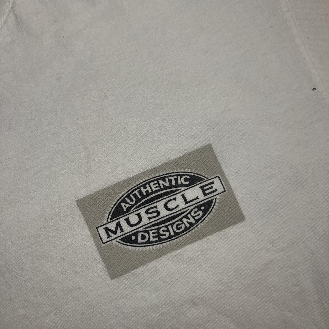 90’s Authentic Muscle design Size L .10/10... - Depop